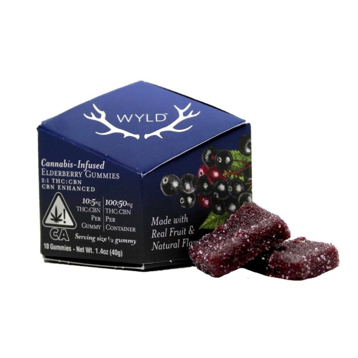 WYLD Elderberry 2 1 THC CBN 